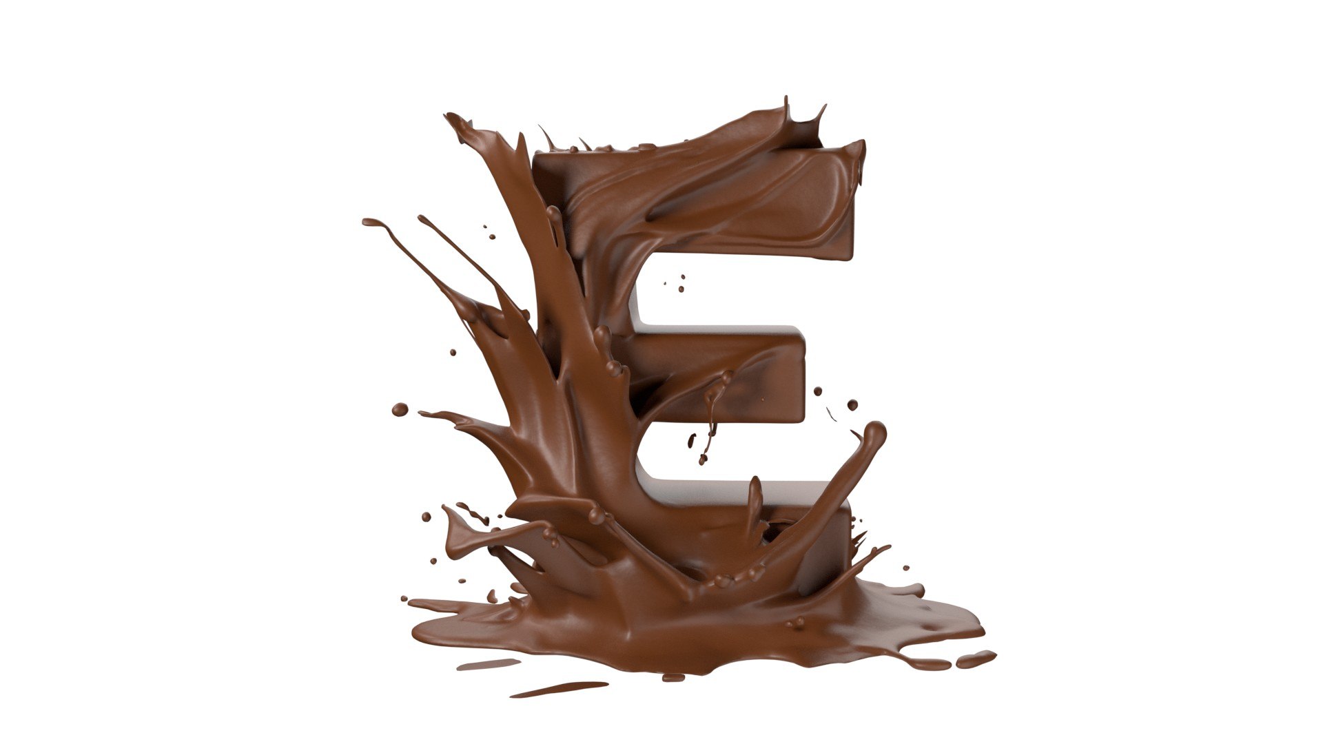 Chocolate Alphabets A To Z Model - TurboSquid 2370723