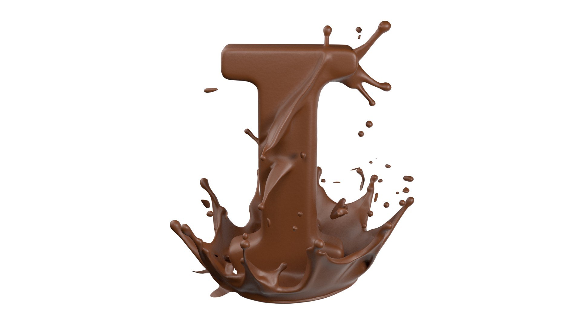 Chocolate Alphabets A To Z Model - TurboSquid 2370723