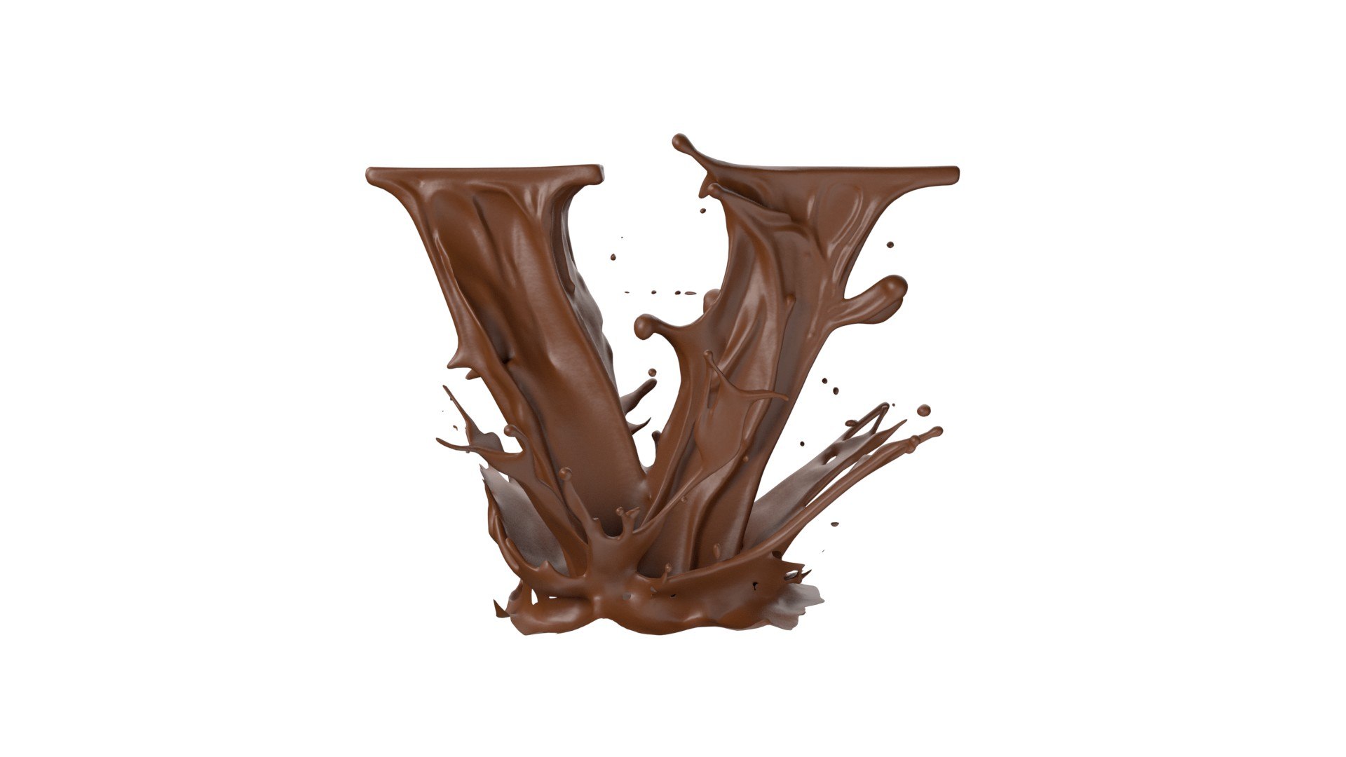 Chocolate Alphabets A To Z Model - TurboSquid 2370723