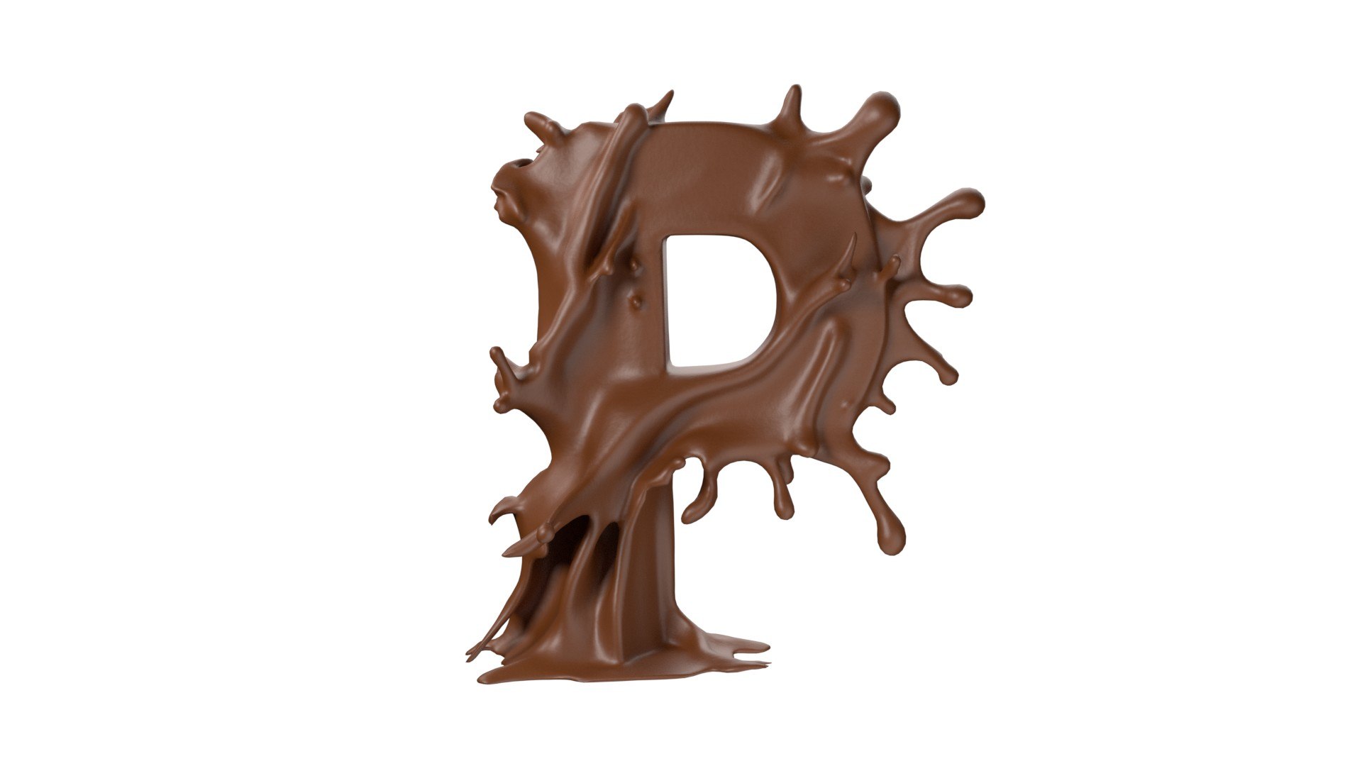 Chocolate Alphabets A To Z Model - TurboSquid 2370723