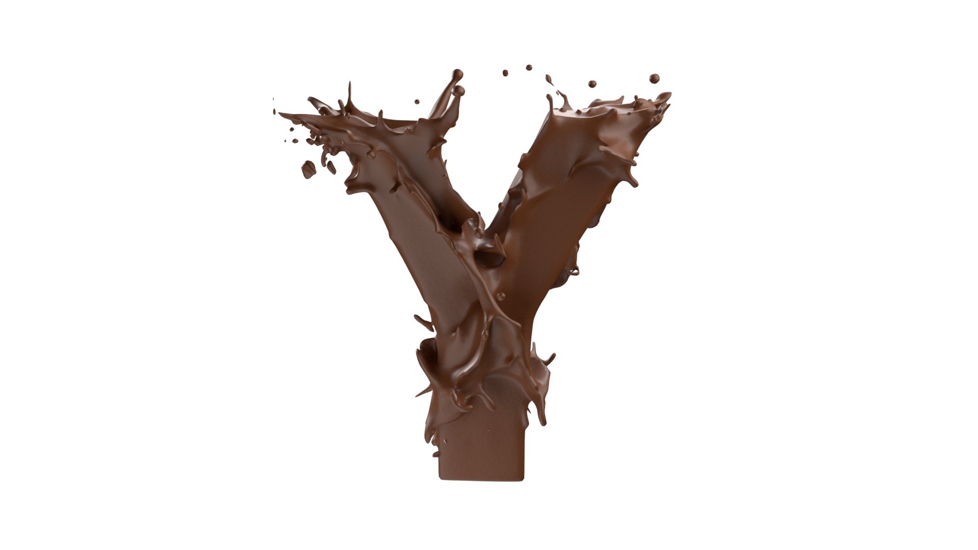 Chocolate Alphabets A To Z Model - TurboSquid 2370723