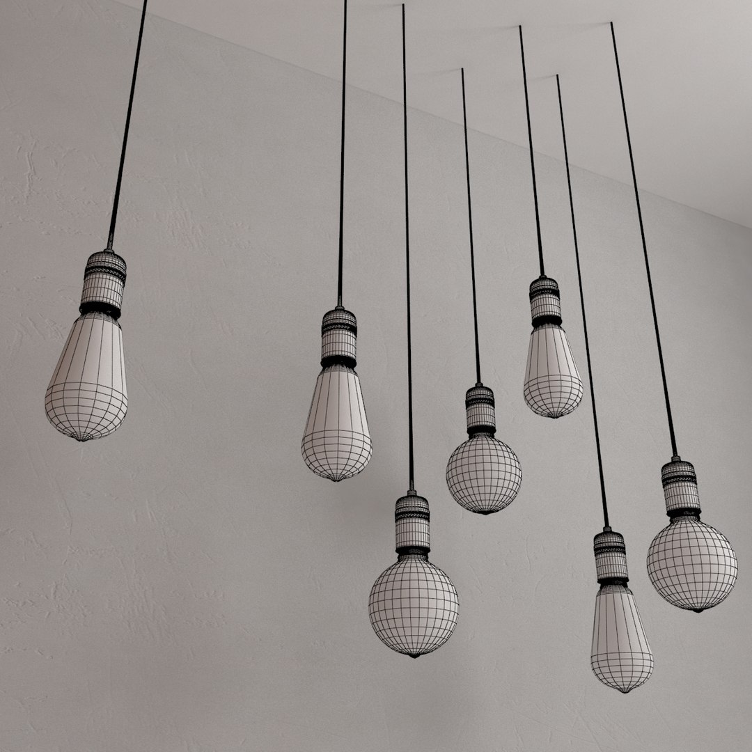 Edison Lamps Model - TurboSquid 1379514