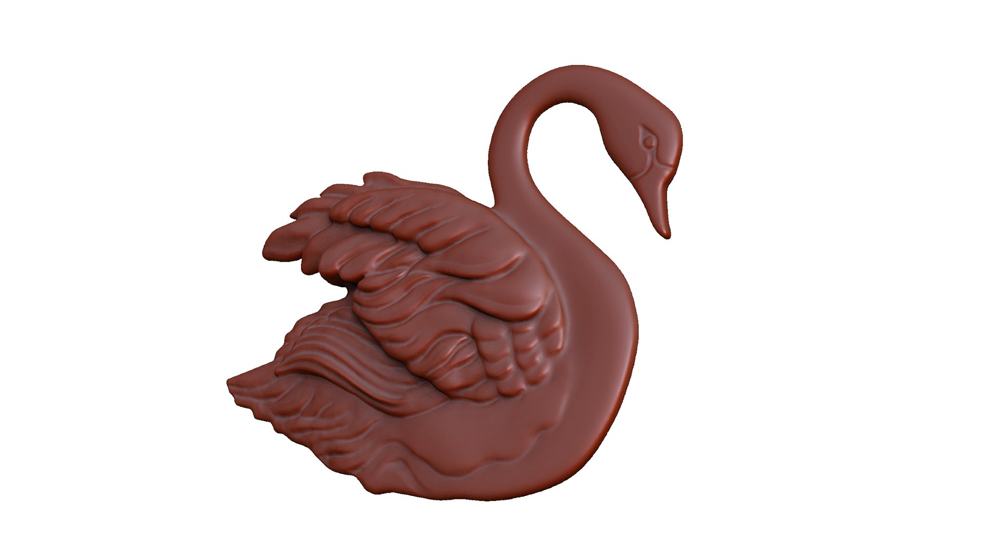 Swan Relief Cnc 3d Max