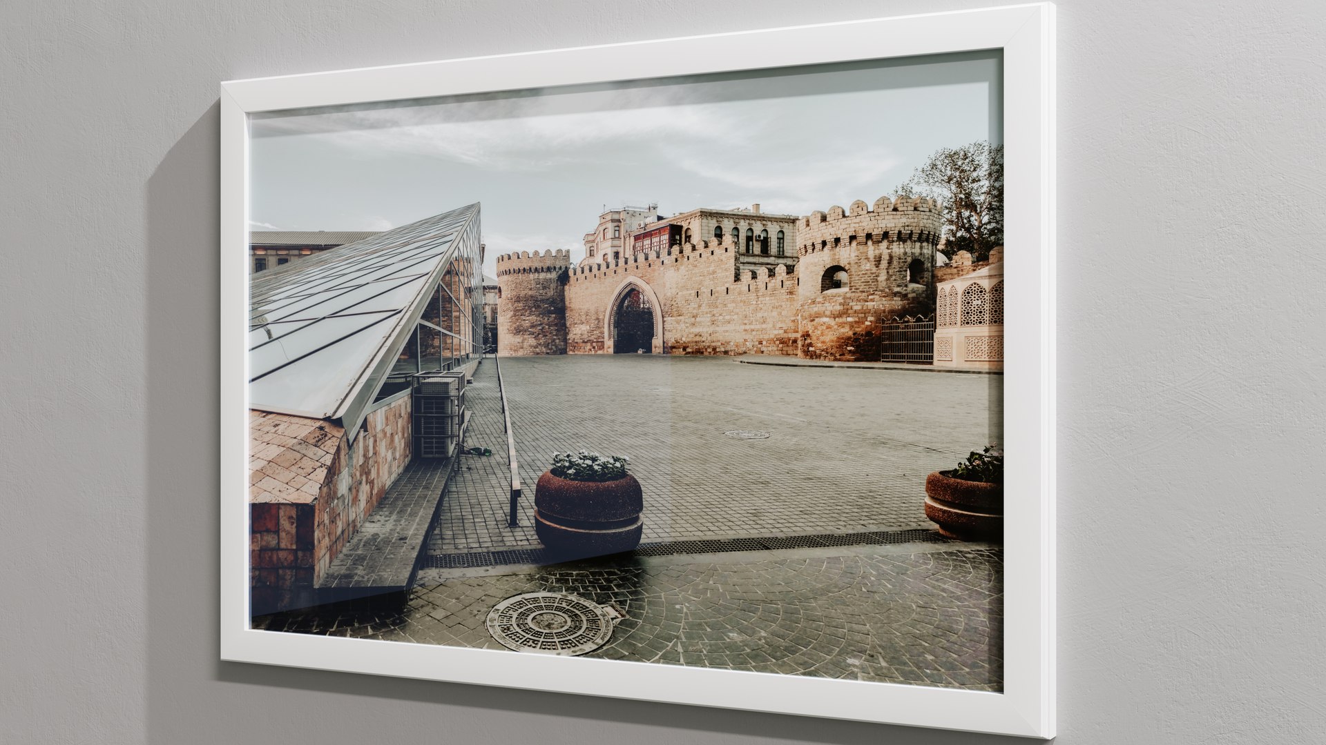 3D White Wood Frame - TurboSquid 1844441