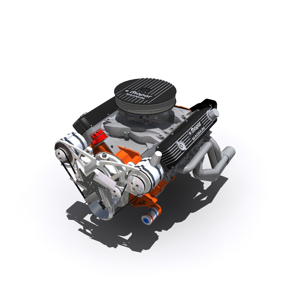 performance v8 440 3d model
