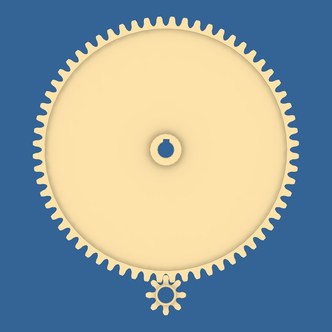 obj spur gear