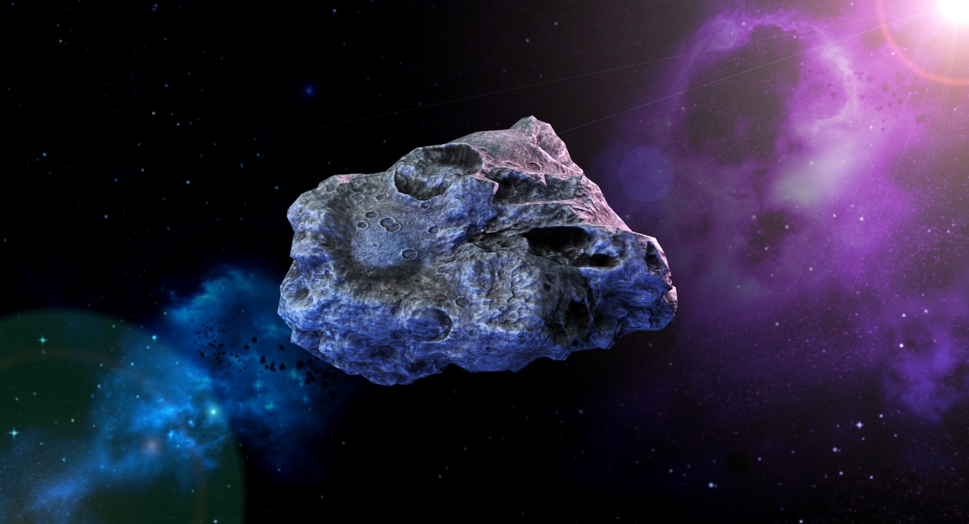 asteroid 3d 3ds