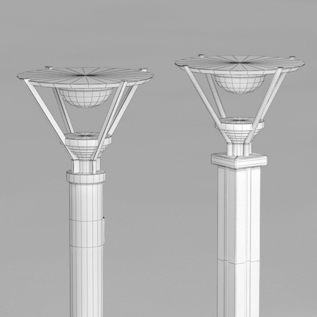3ds max street lamp
