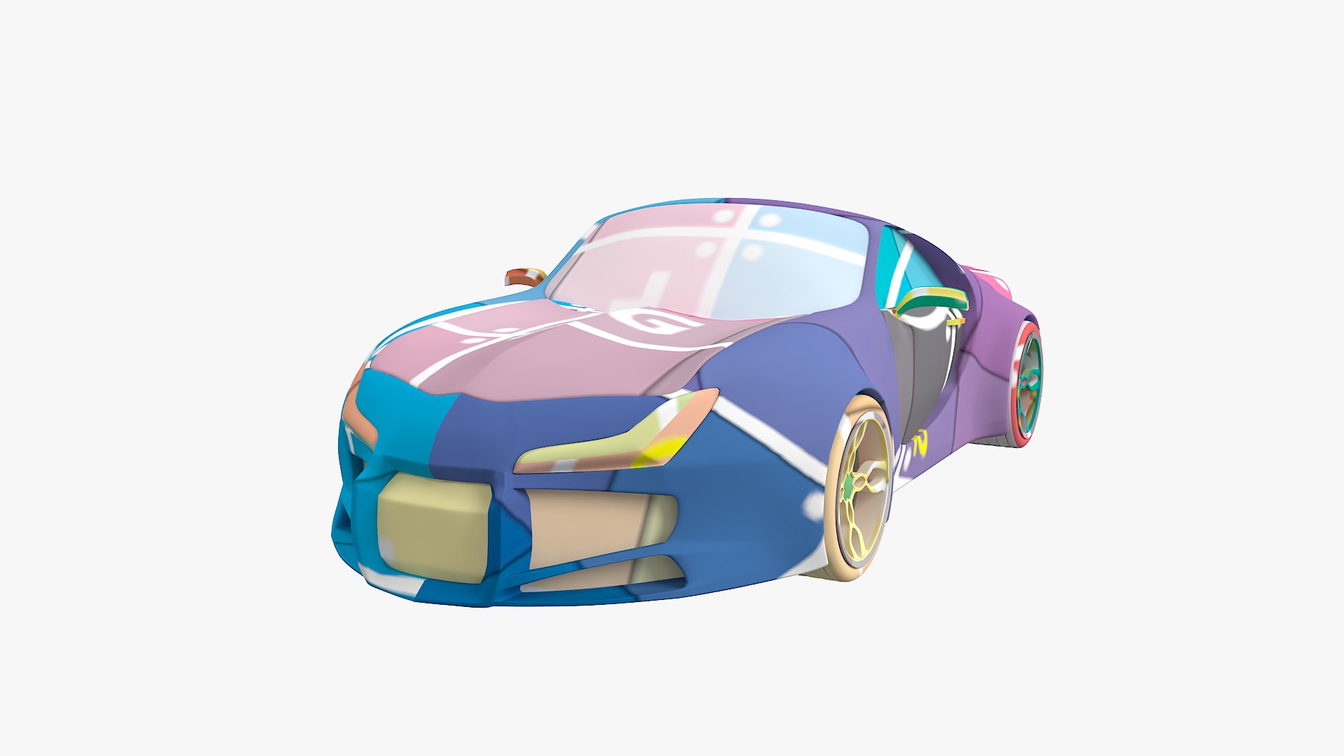 3D car vehicle sedan model - TurboSquid 1453936