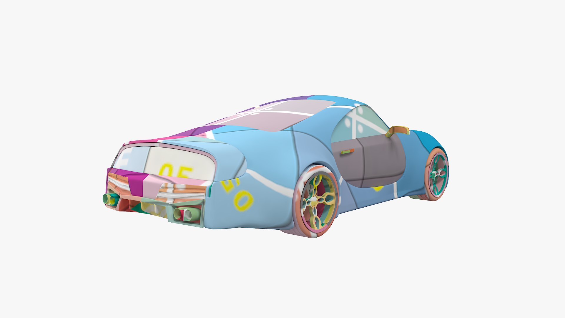 3D car vehicle sedan model - TurboSquid 1453936