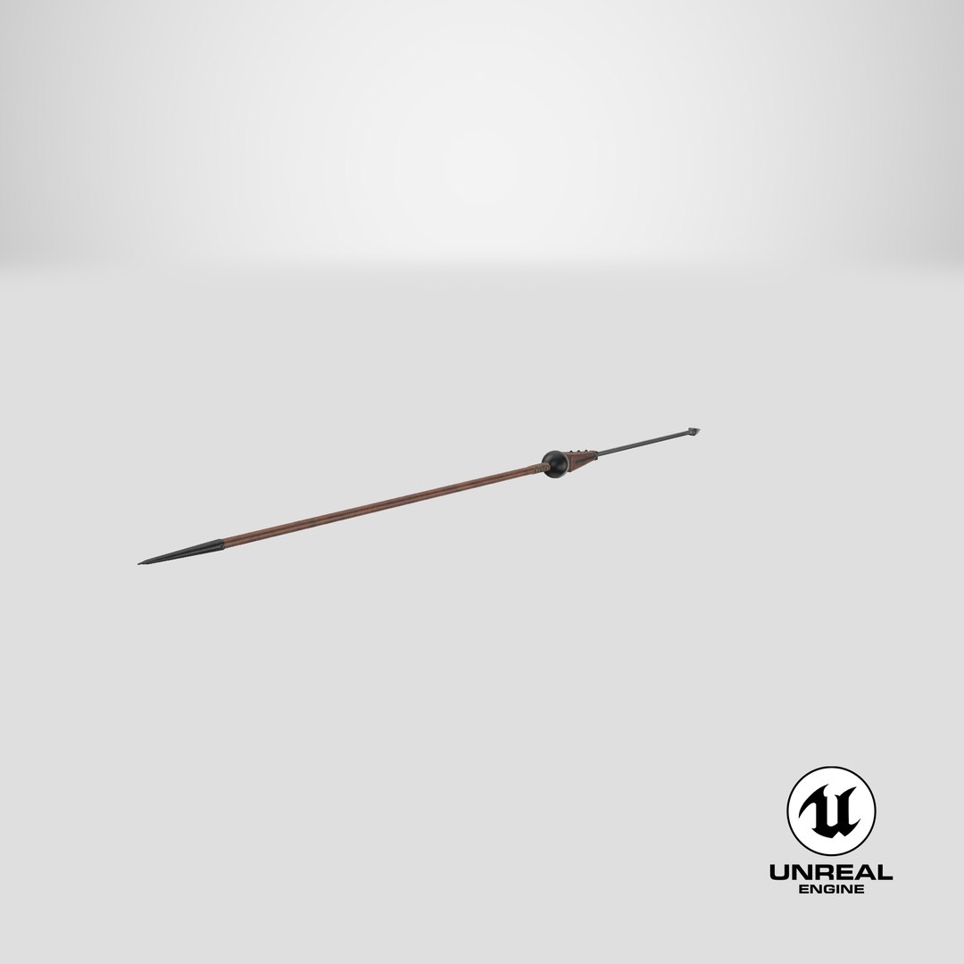 roman medieval pilum 3d max