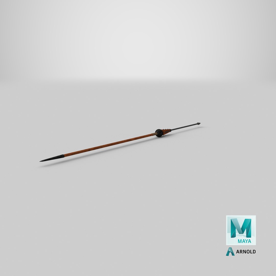 roman medieval pilum 3d max