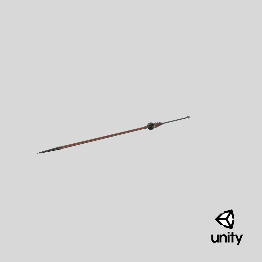 roman medieval pilum 3d max