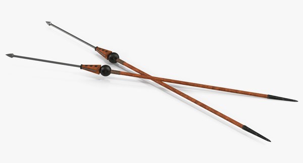 roman medieval pilum 3d max