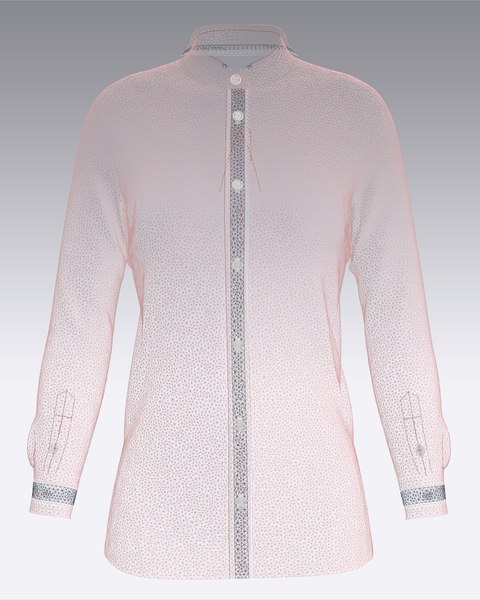 Ladies Pink Shirt model - TurboSquid 1938937
