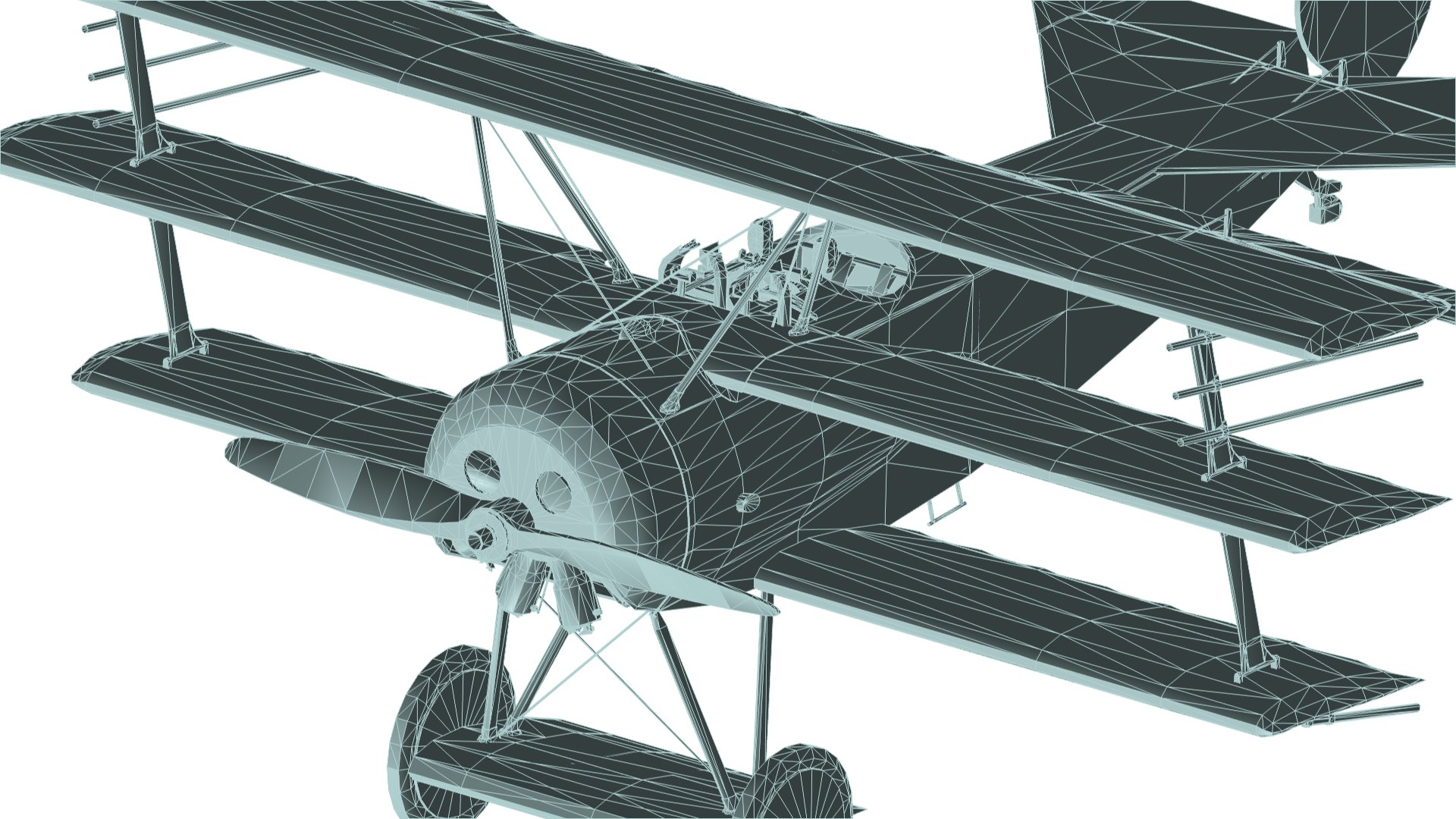 Fokker DR1 Model - TurboSquid 1987089