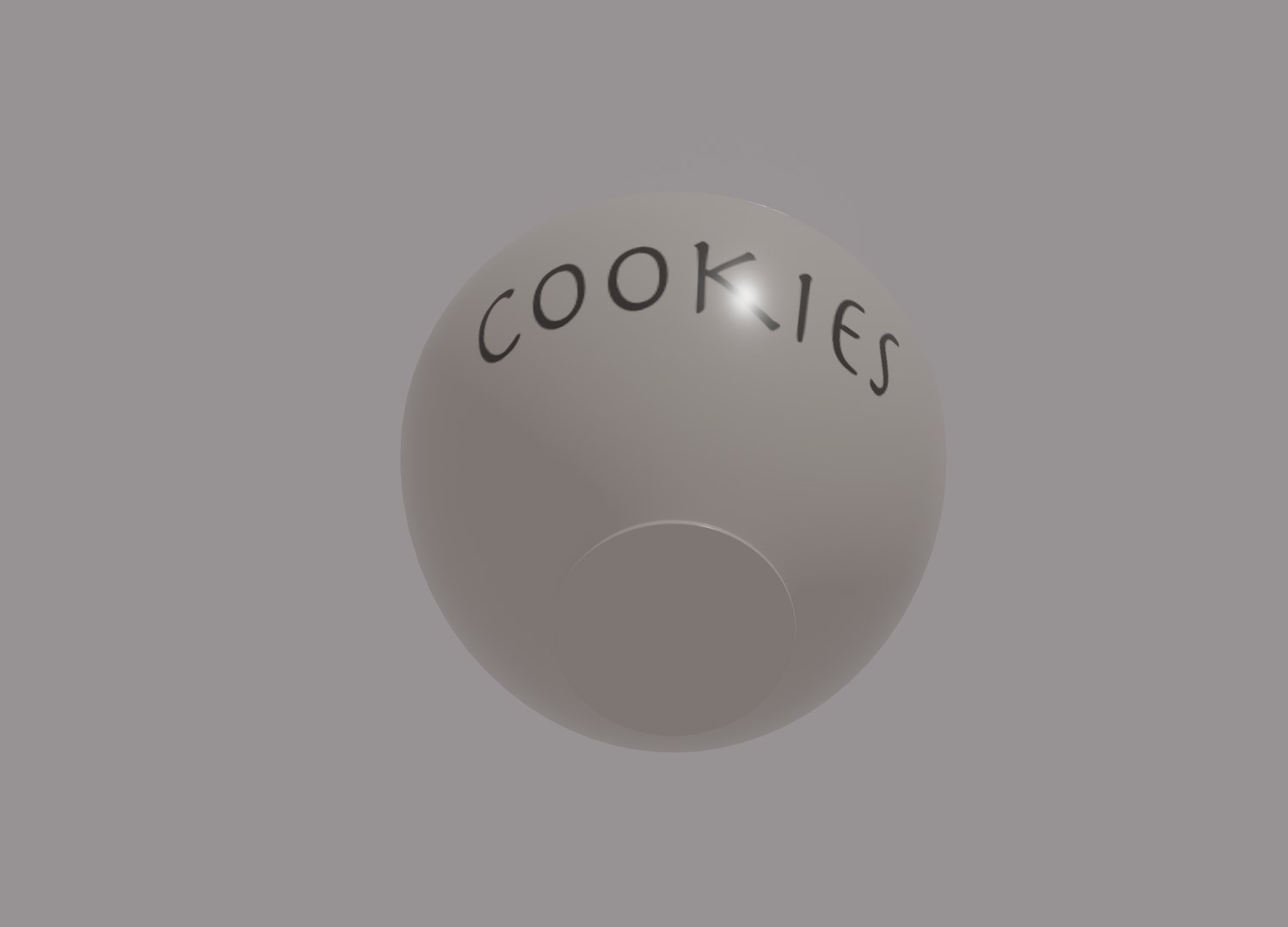 Cookie Jar 3D Model - TurboSquid 2197244