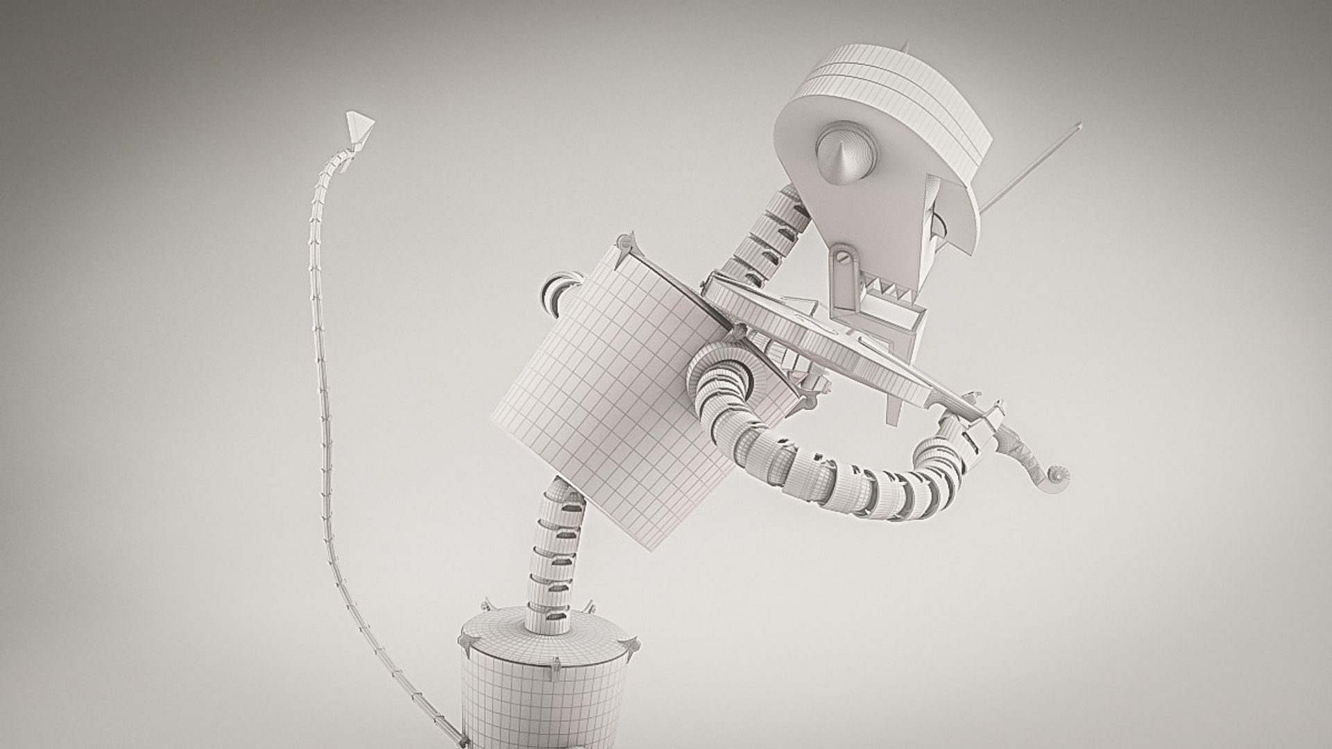 3d Robot Devil Futurama Model