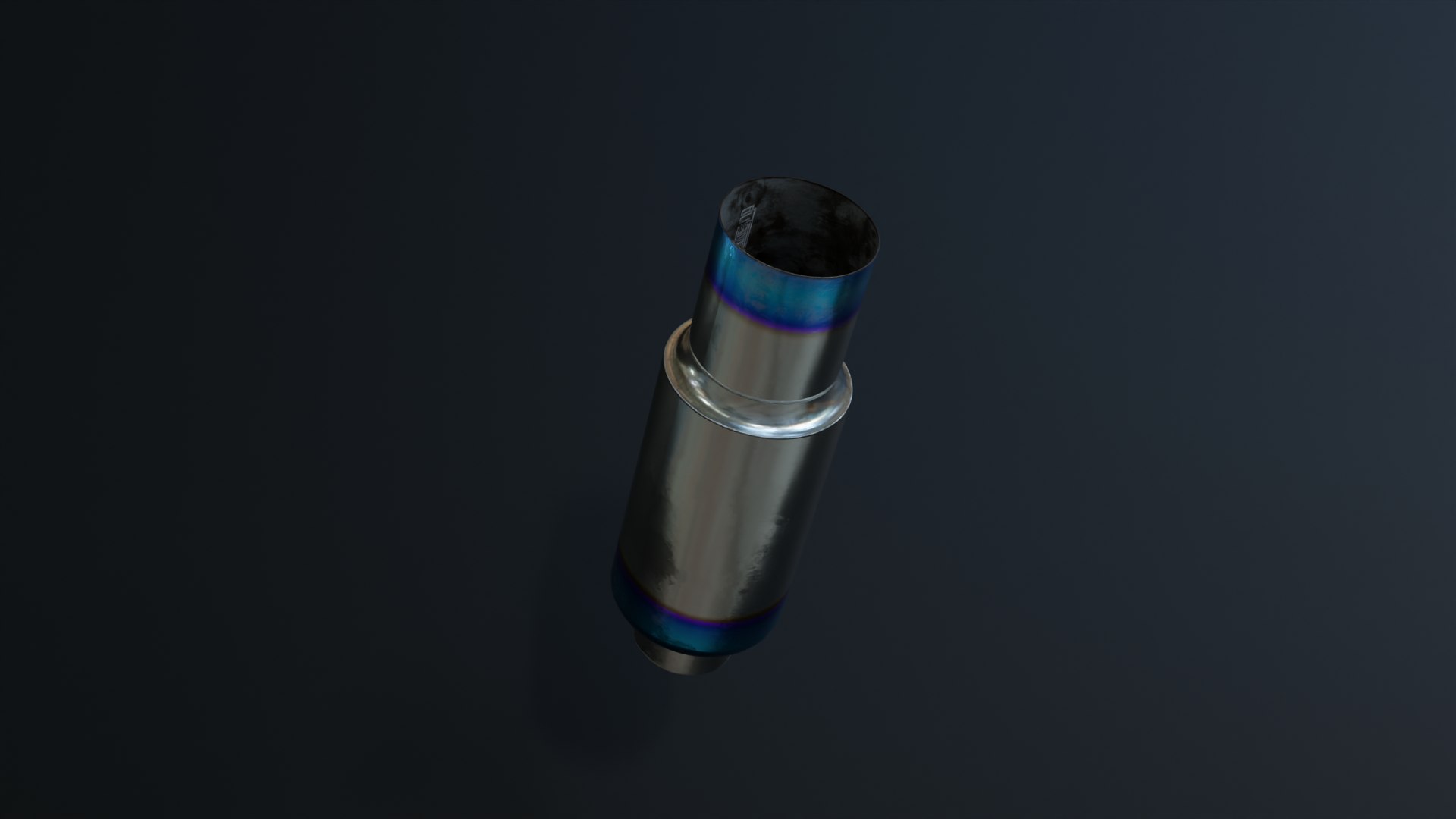 3D Model High Quality Anodized Car Exaust - TurboSquid 1951271
