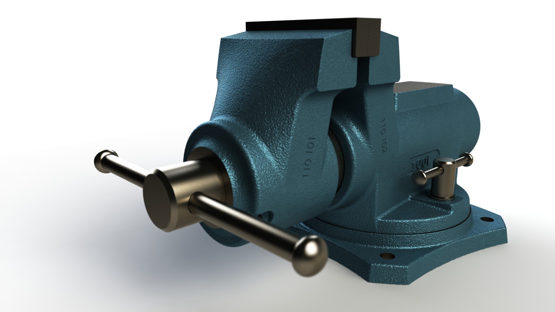 3d Model Work Bench Vice