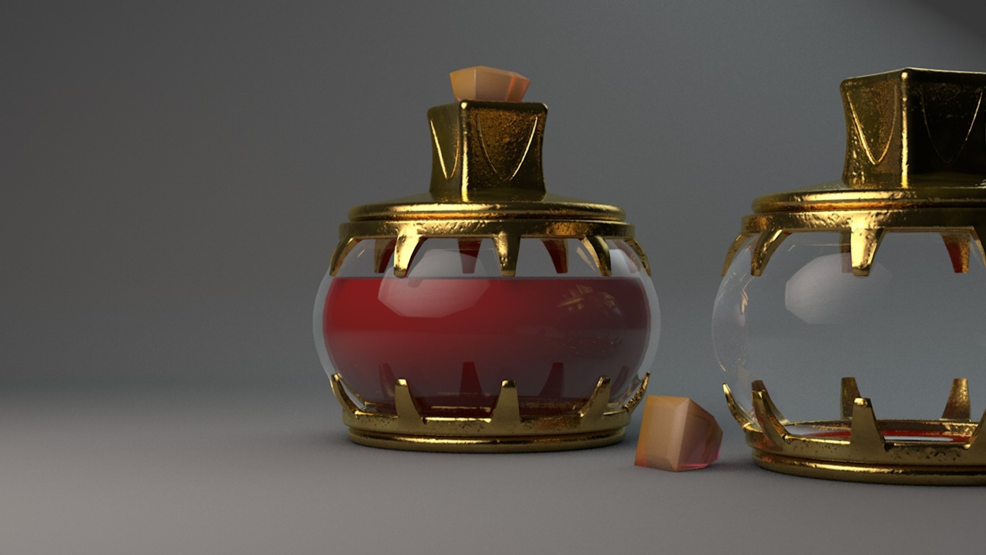 3d Healing Volatile Model