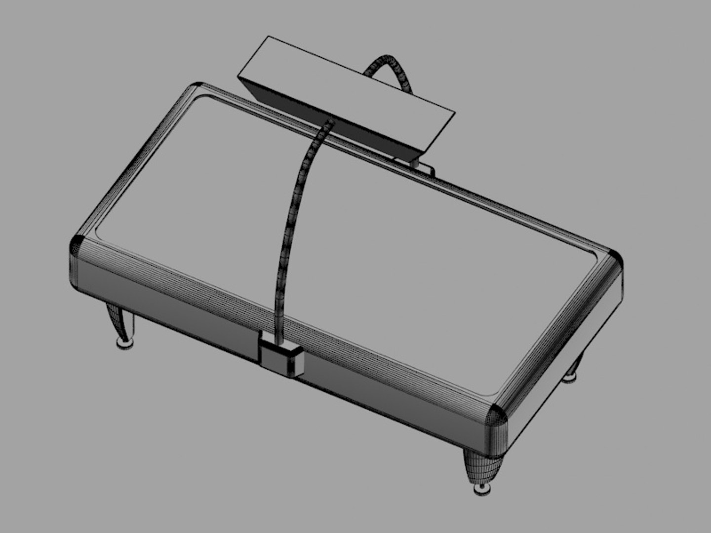 Airhockey Table 3d Model
