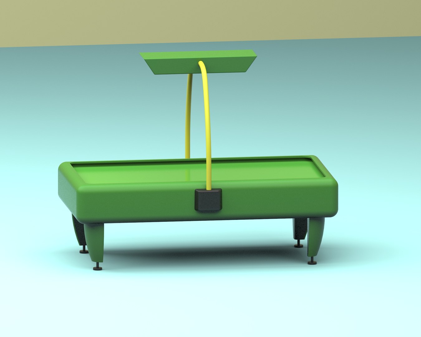 Airhockey Table 3d Model