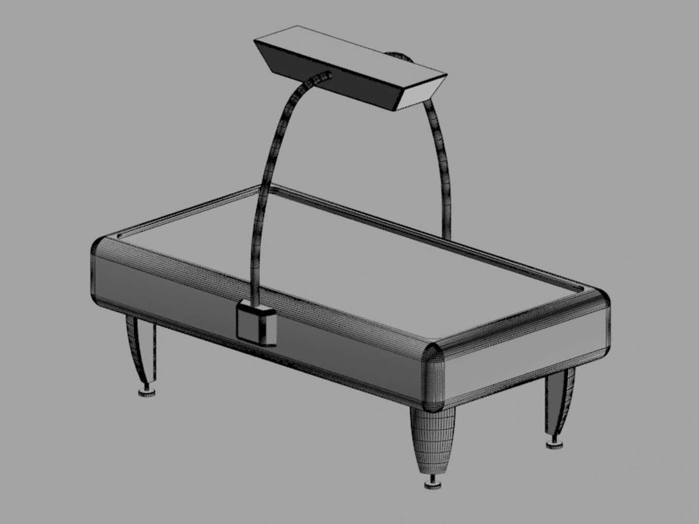 Airhockey Table 3d Model