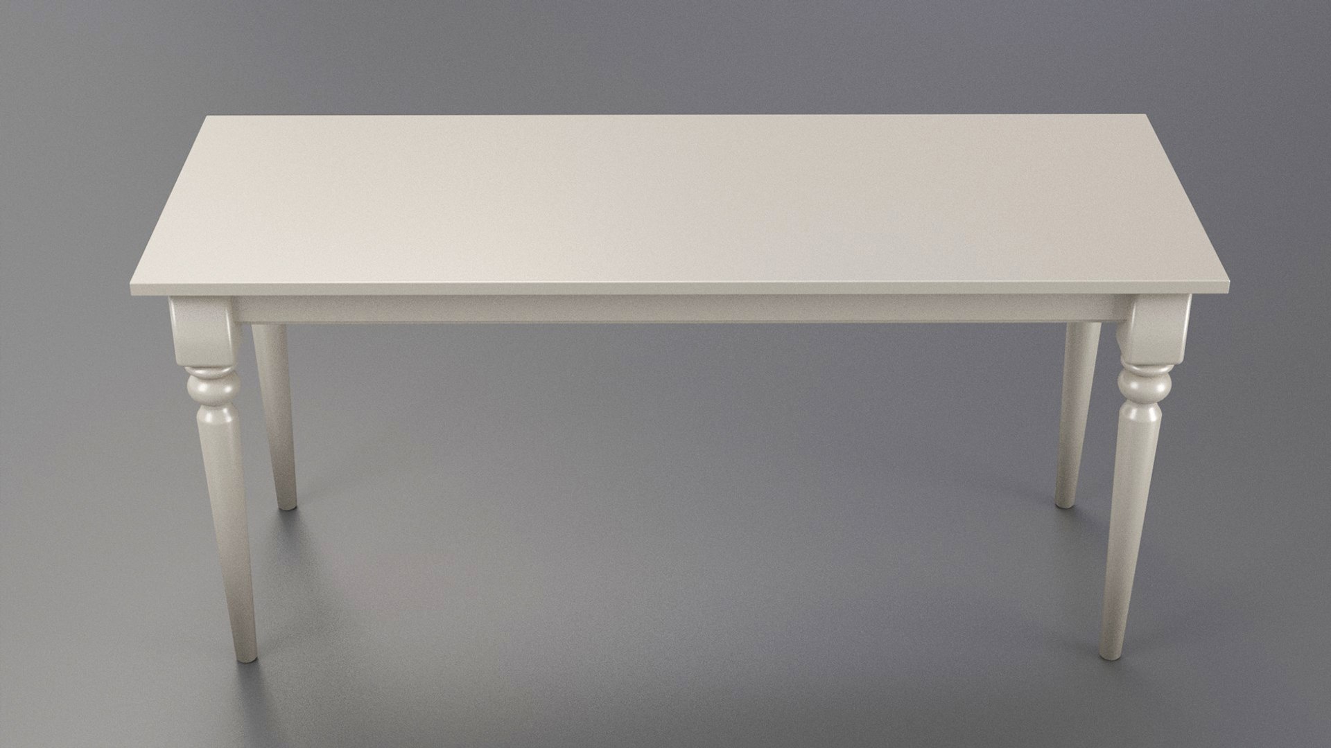 Classic Table 3d Model