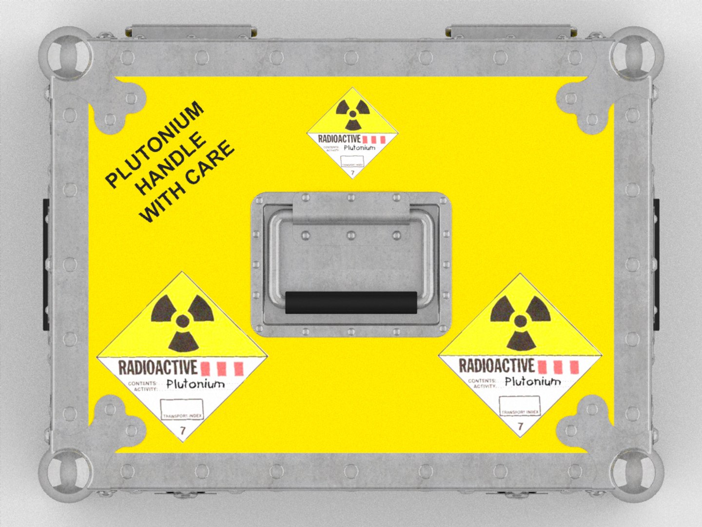 Plutonium Case Seen Future 3D Model - TurboSquid 1469654