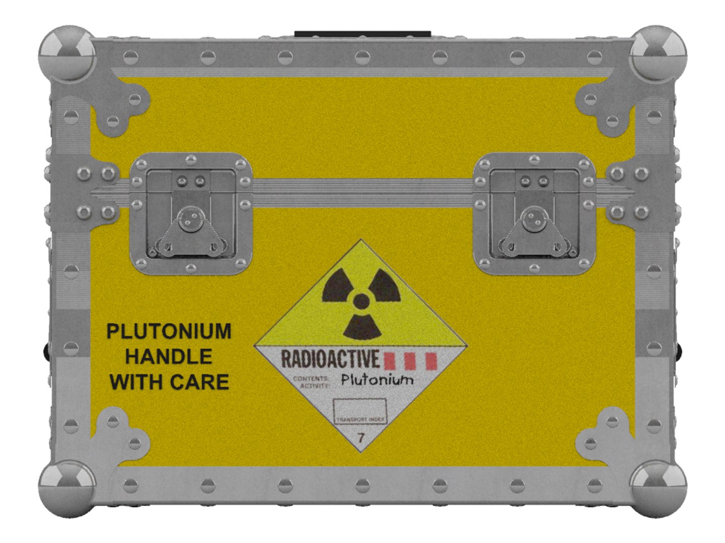 Plutonium Case Seen Future 3D Model - TurboSquid 1469654