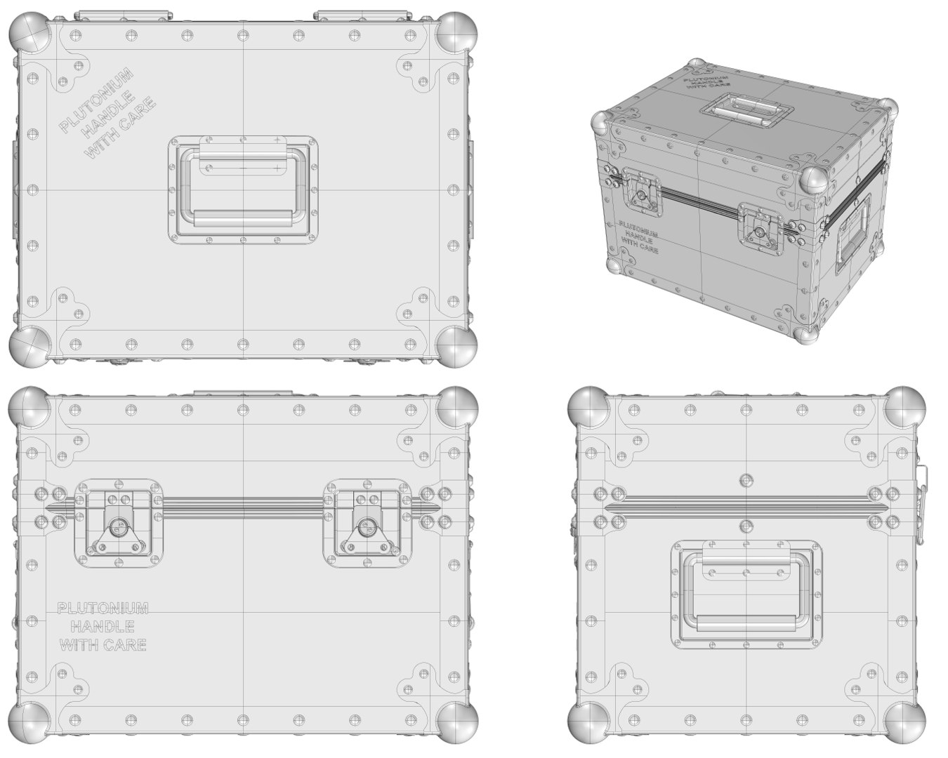 Plutonium Case Seen Future 3D Model - TurboSquid 1469654