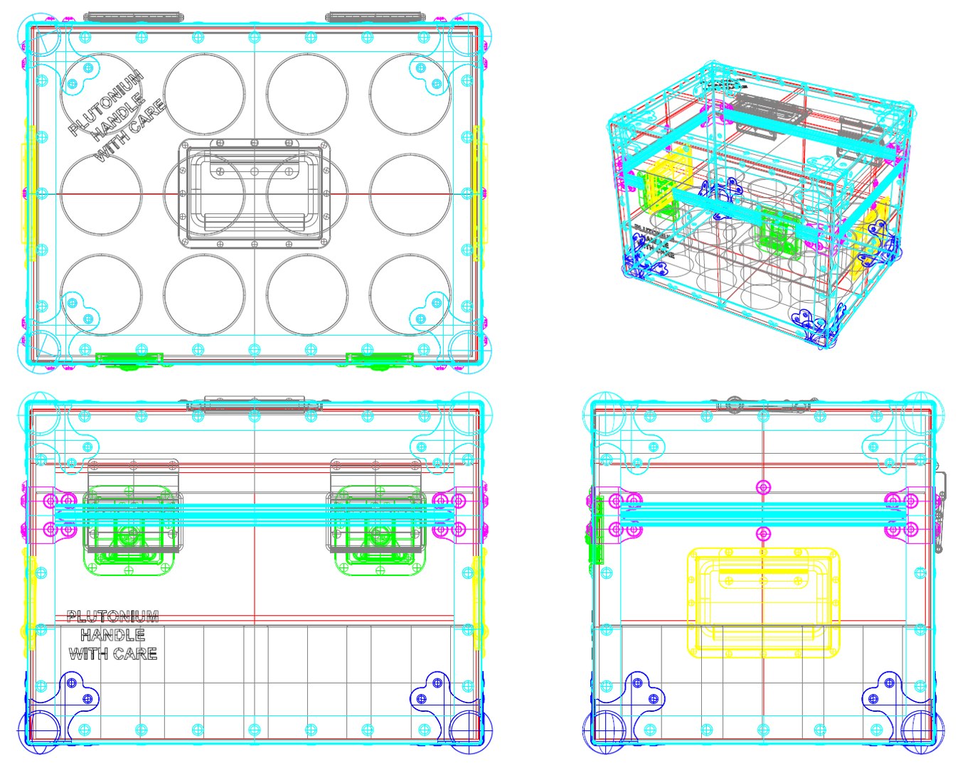 Plutonium Case Seen Future 3D Model - TurboSquid 1469654