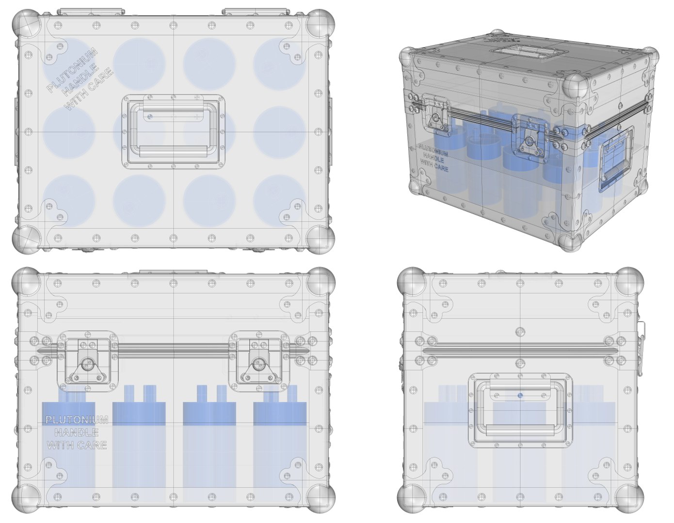 Plutonium Case Seen Future 3D Model - TurboSquid 1469654