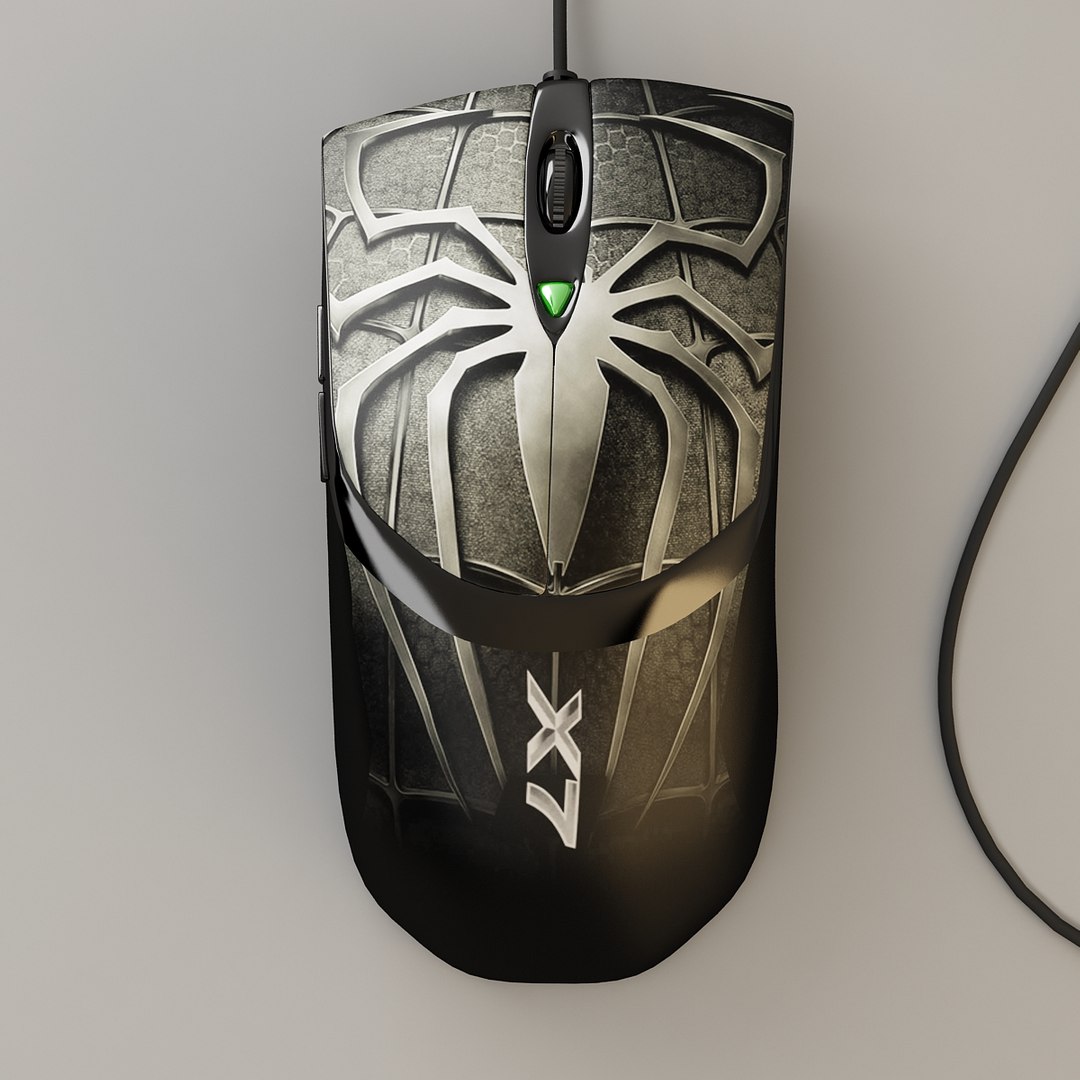 3d Model Laser Mouse A4tech