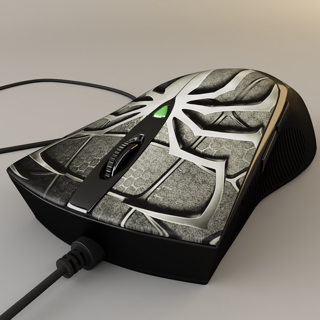 3d Model Laser Mouse A4tech