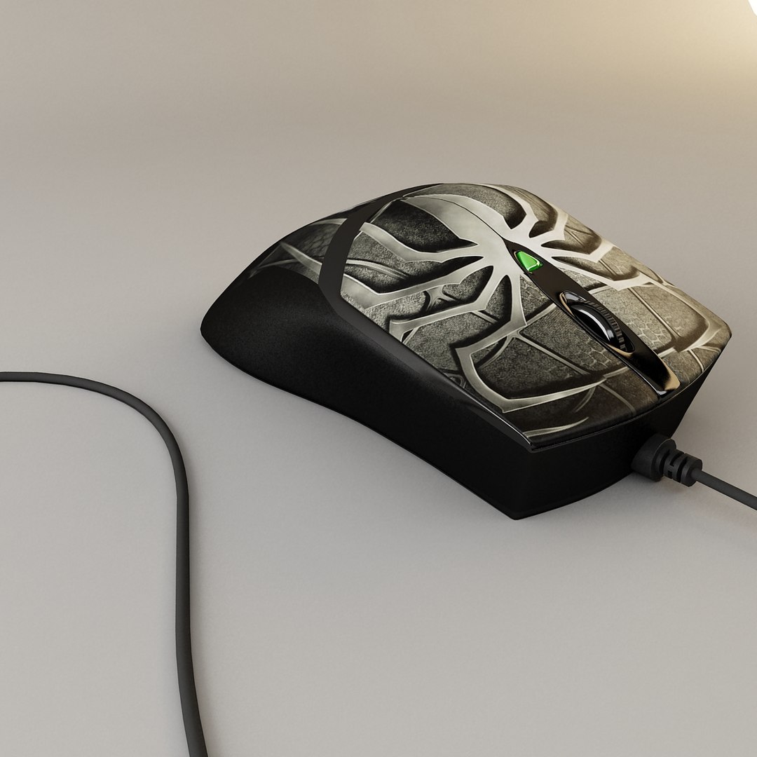 3d Model Laser Mouse A4tech