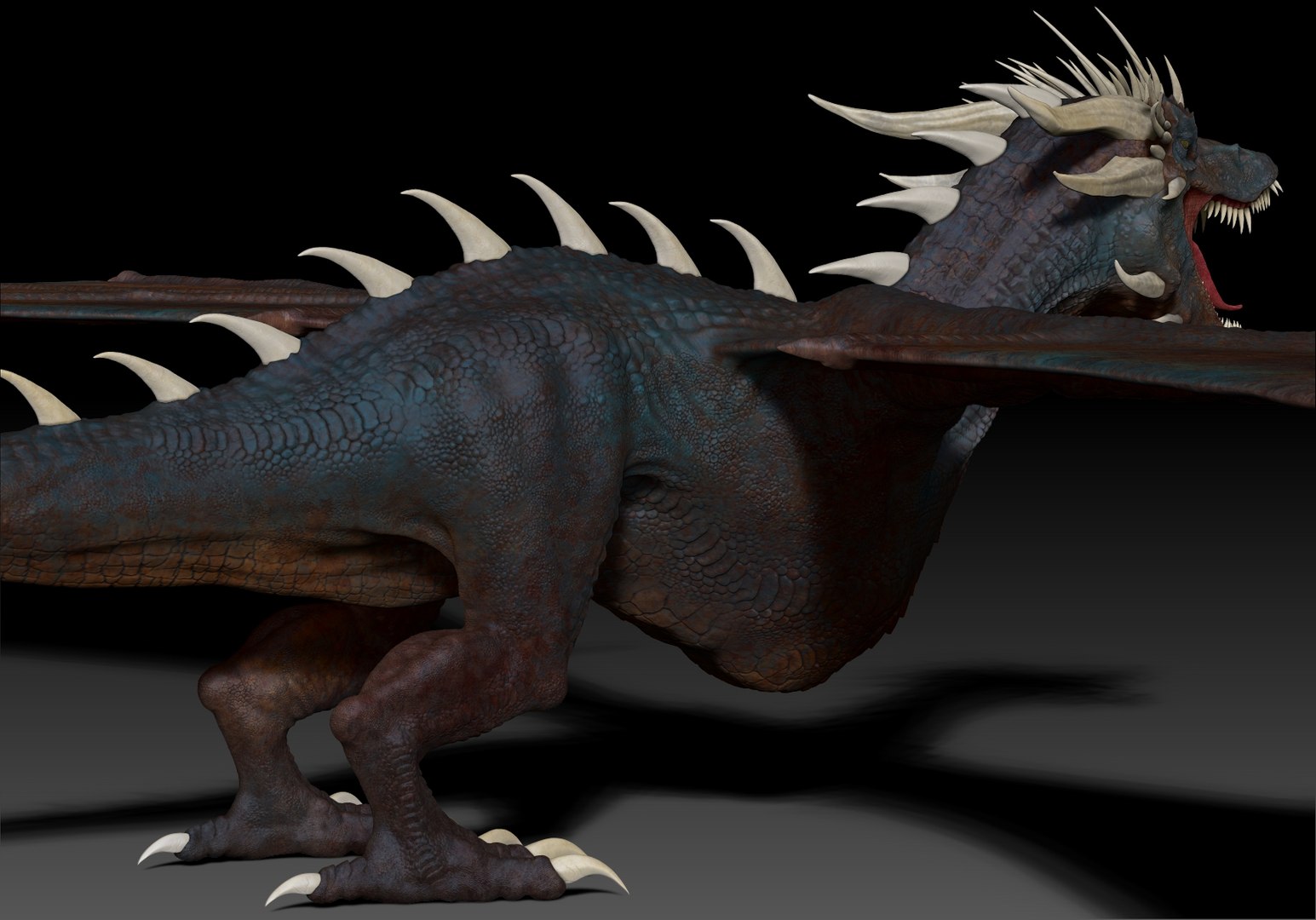 Wyvern Type Dragon 3D - TurboSquid 2058990