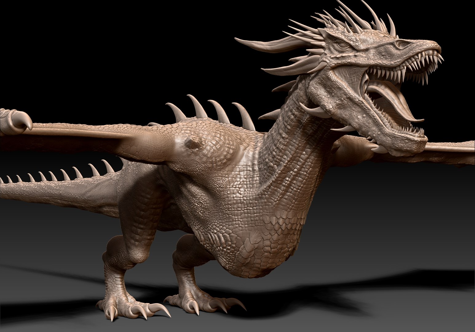 Wyvern Type Dragon 3D - TurboSquid 2058990