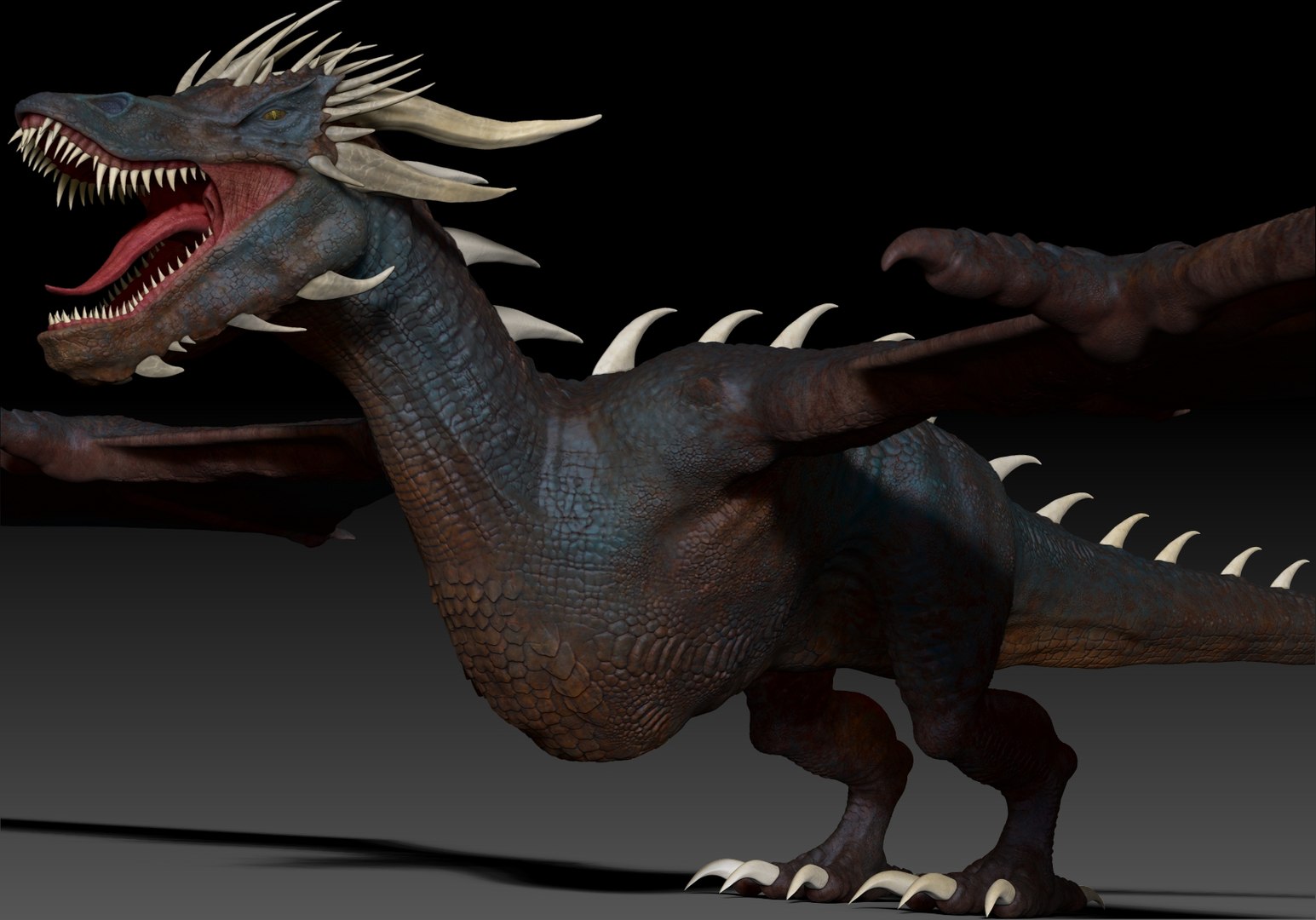Wyvern Type Dragon 3D - TurboSquid 2058990