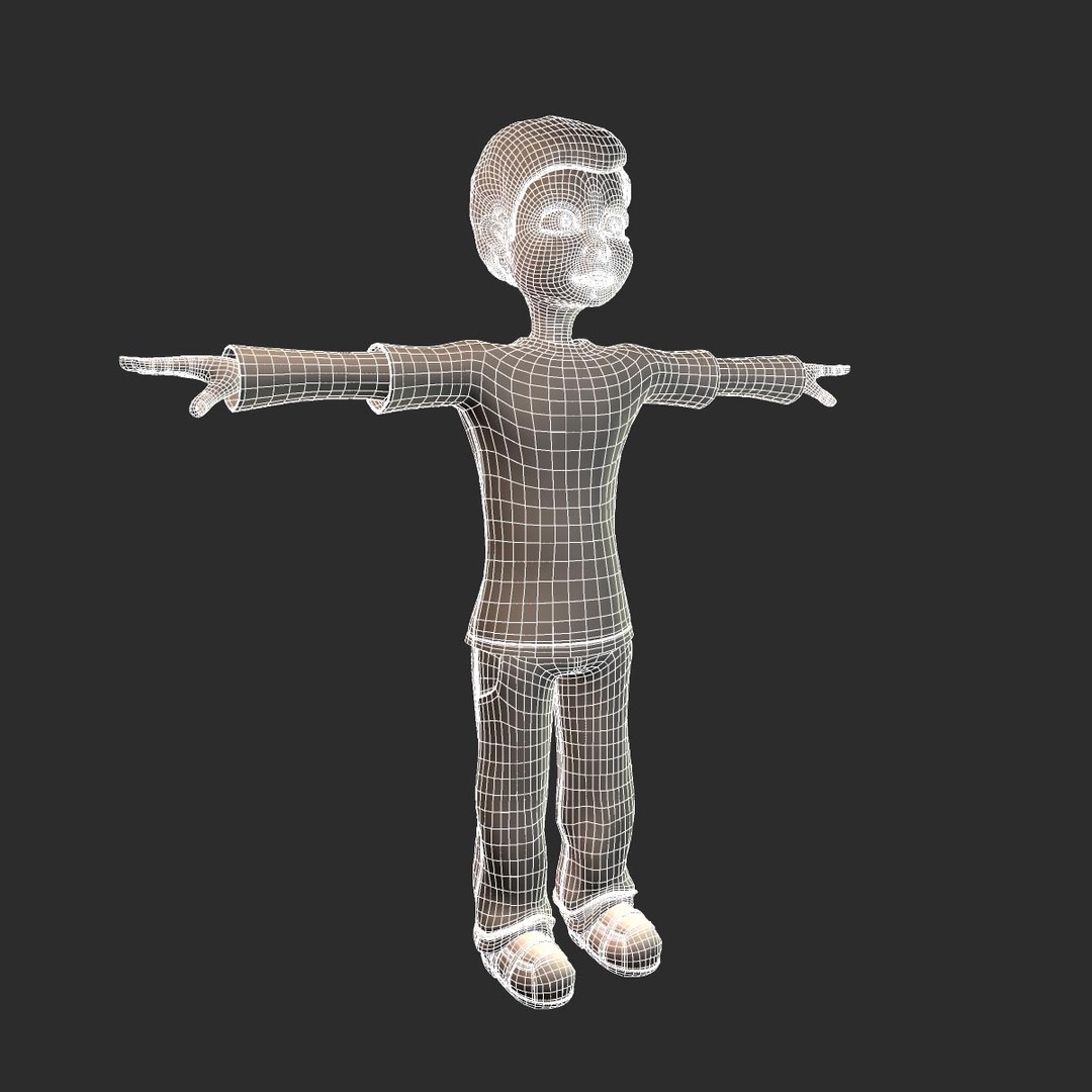 Maya Boy Cartoony