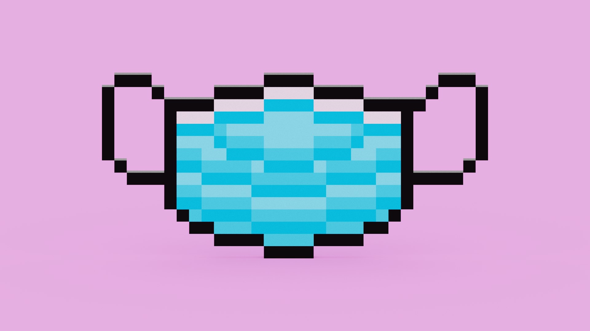 3D Pixel Surgery Mask Model - TurboSquid 1974176