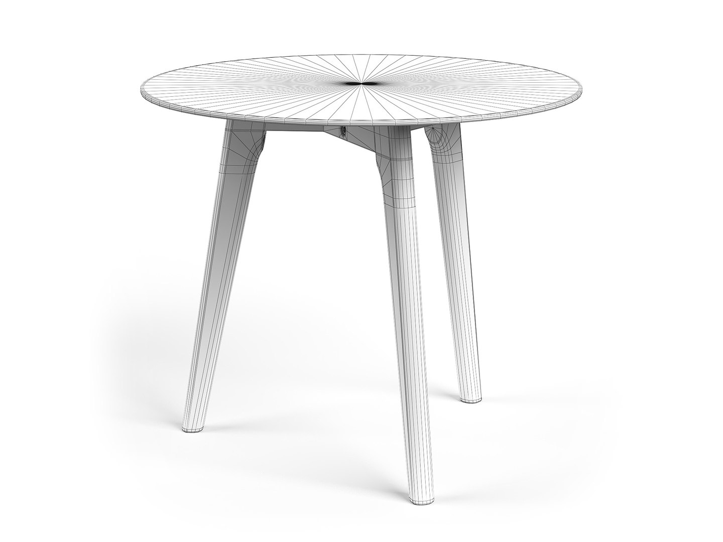 Venus Coffee Table D50cm RendezVousDeco 3D - TurboSquid 2239752