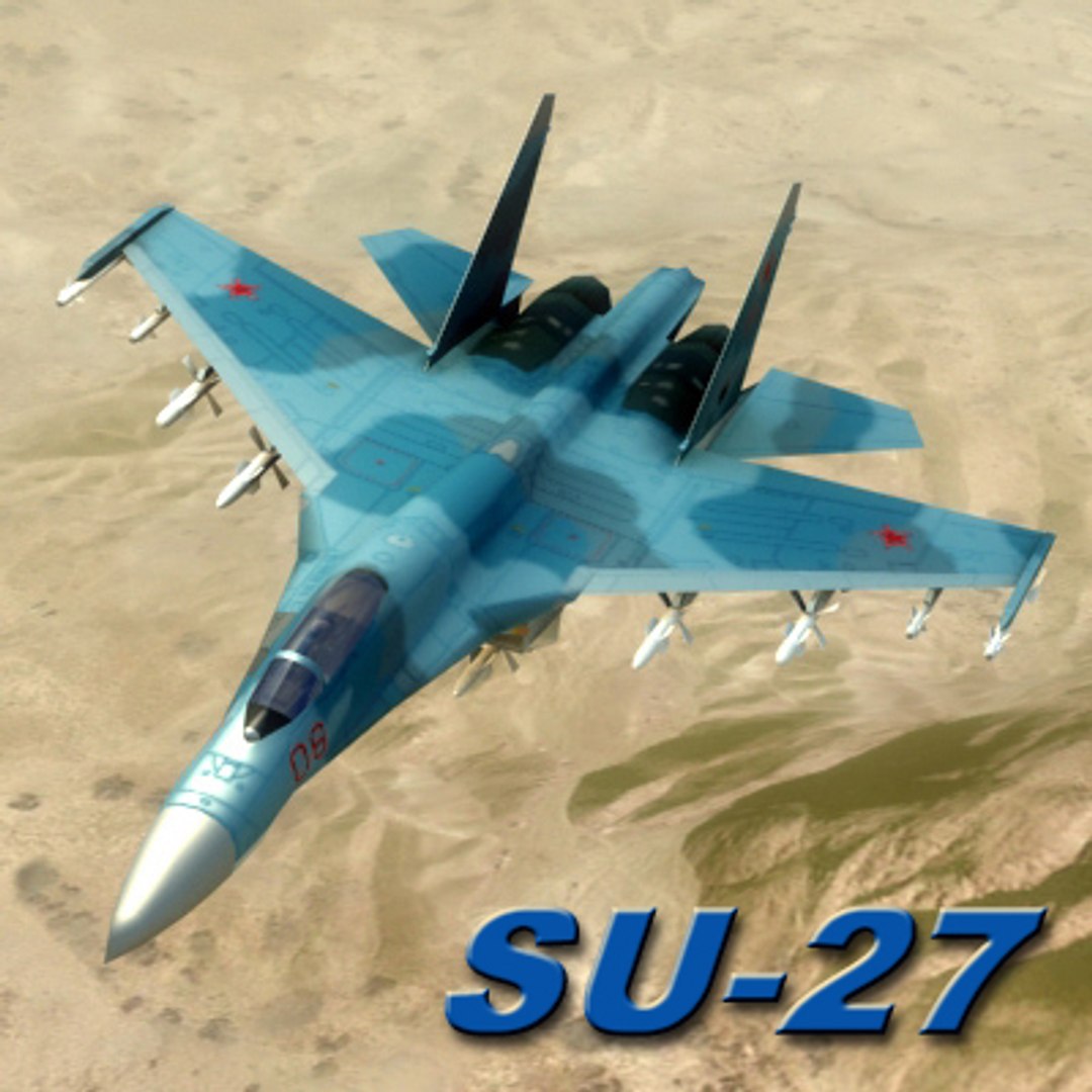 Su27b Russian Obj