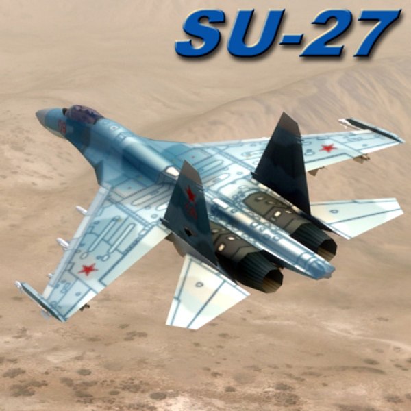 Sukhoi Su-27 Lightwave Models for Download | TurboSquid