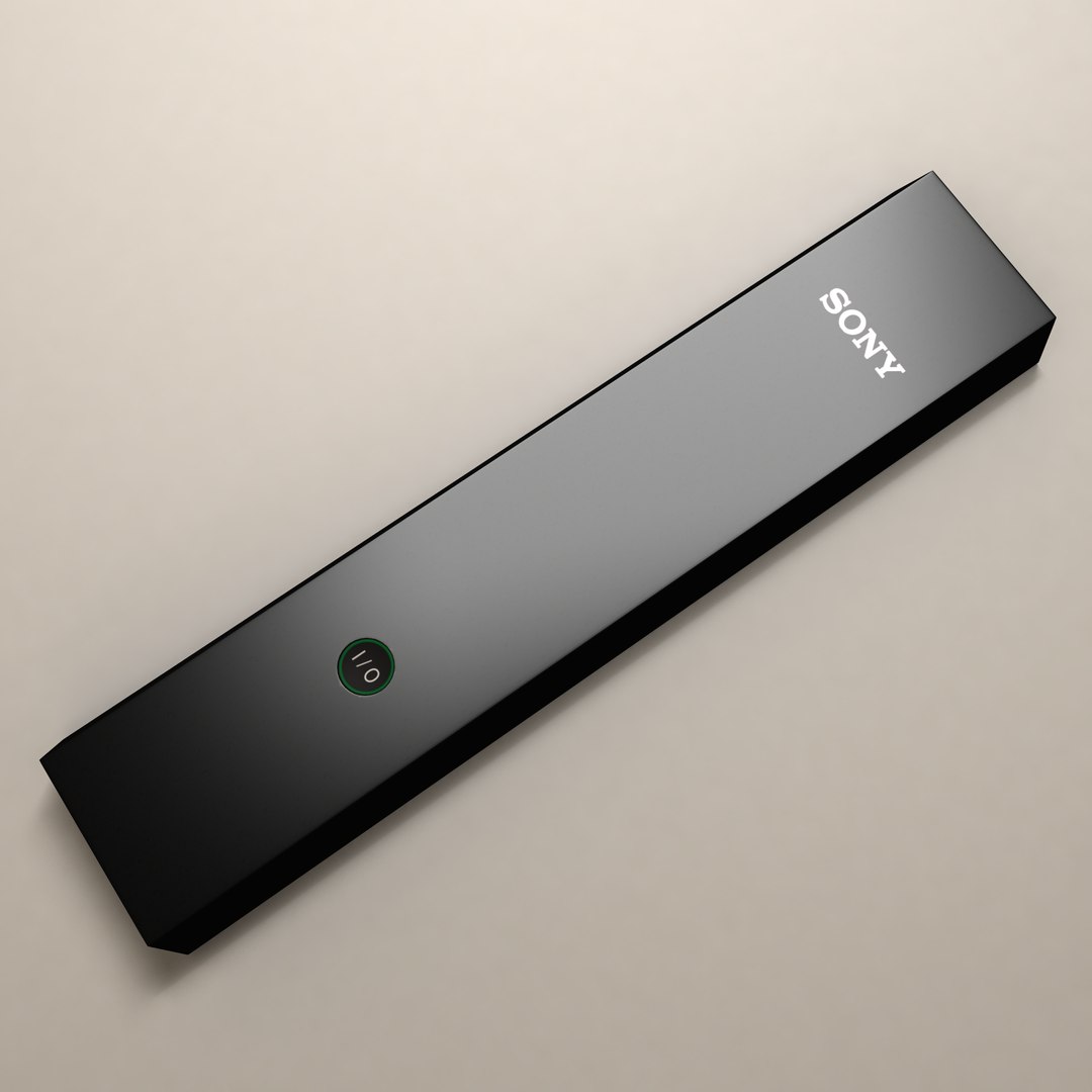 3d Model Sony Bravia Tv Remote