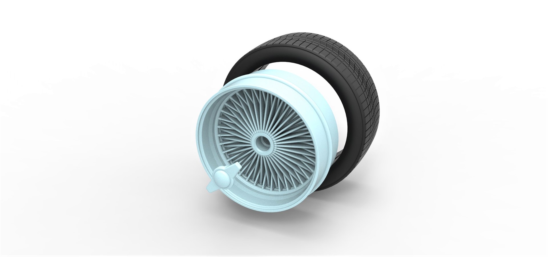 Wheel Diecast Scale 3D Model - TurboSquid 1583648