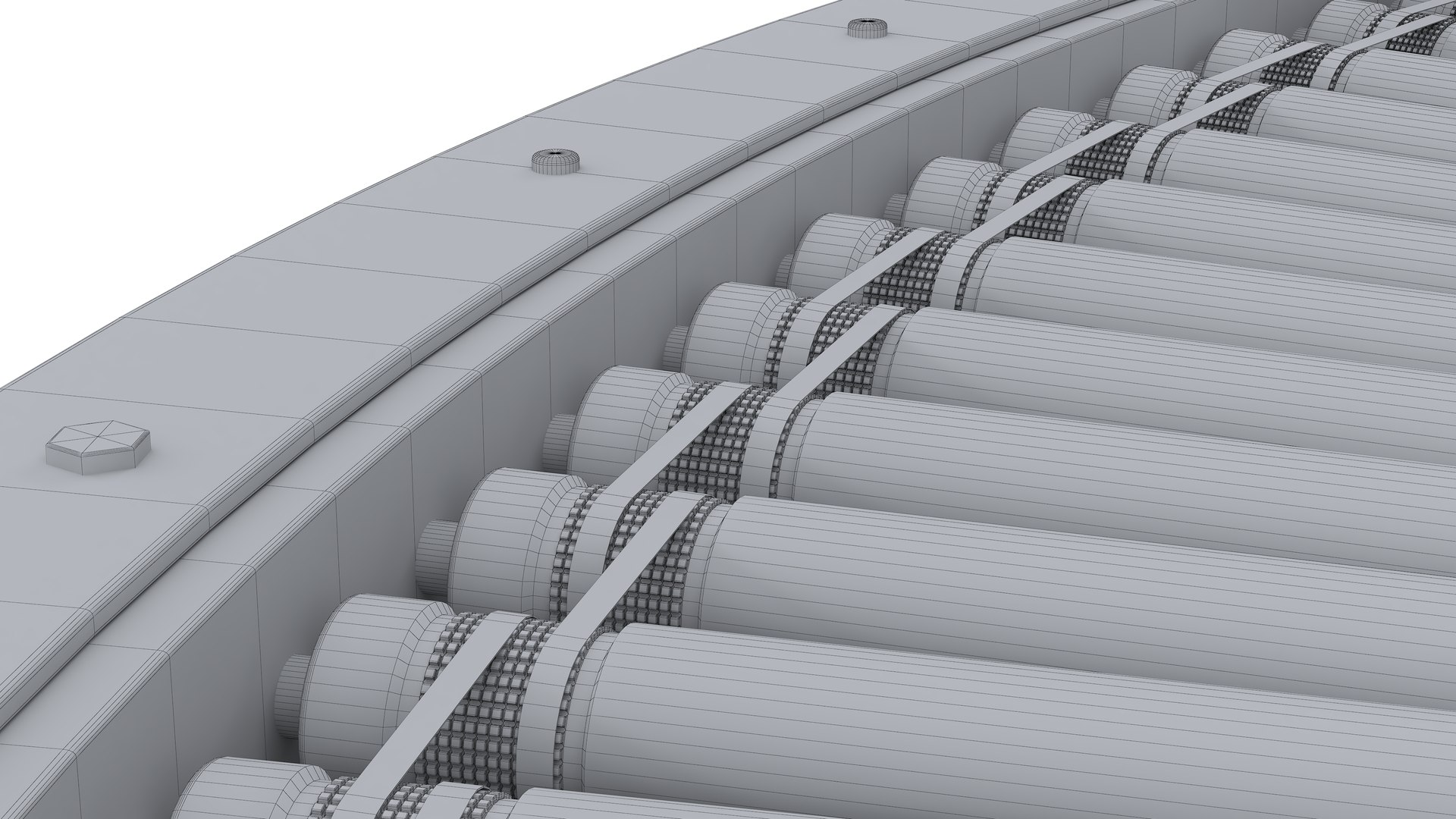 Conveyor System 3D Model - TurboSquid 2249462