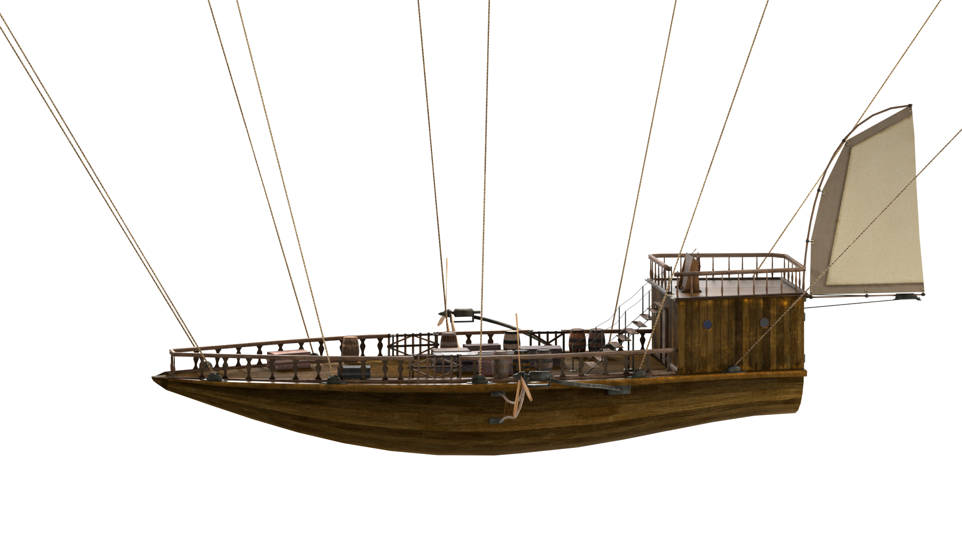 3D model Sky Boat - TurboSquid 2112188