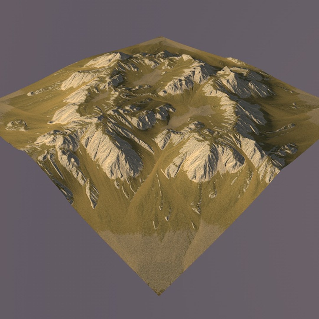 Mountains Pack 3d 3ds